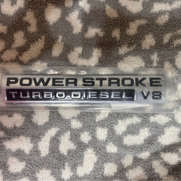 Other | Power Stroke Turbo Diesel V8 Emblem | Poshmark